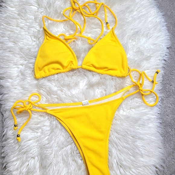 Swim | Yellow Bikini Combo | Poshmark